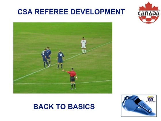 The assistant referee | PPTX