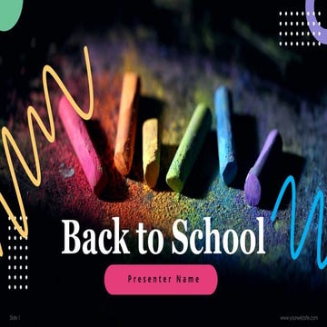 Back To School Template for PowerPoint and Google Slides | PPTX