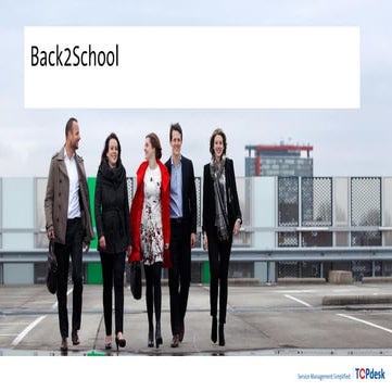 Back2School Presentatie April | PPT