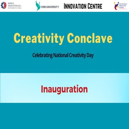 Backdrops for the inauguration of the event | PDF