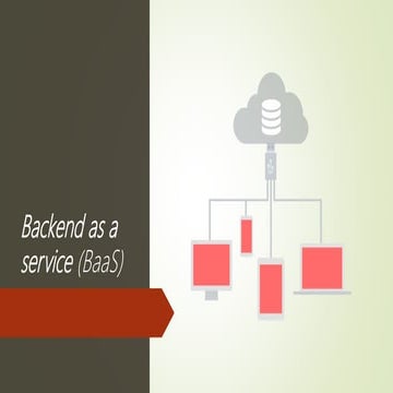 Firebase - Introducción a BAAS | PPTX