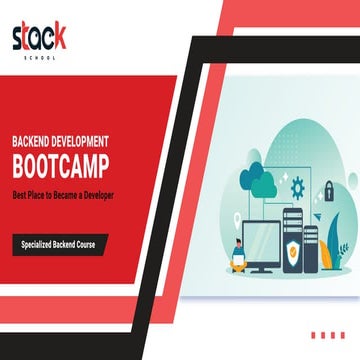 Backend Development Bootcamp Node Online And Offline In Bangla Ppt