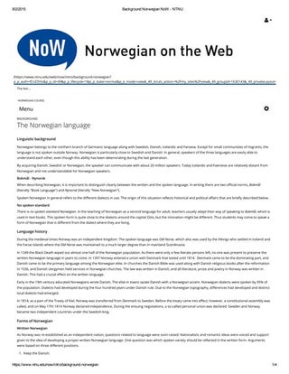 Norwegian Language | PPT