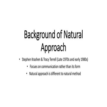 Background of Natrual Approach.pptx
