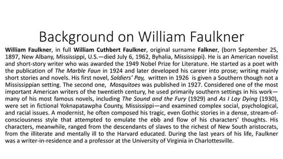 A rose for Emily - William Faulkner (Questions with answers) | DOCX