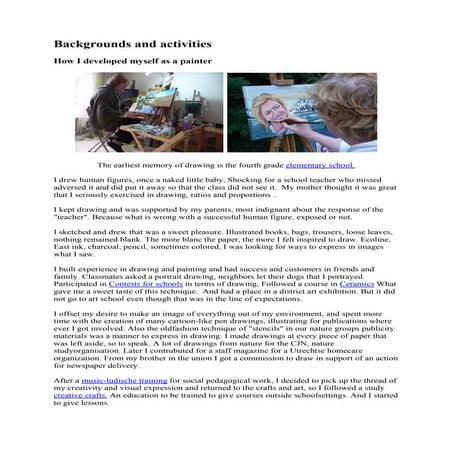 Backgrounds And Activity | PDF