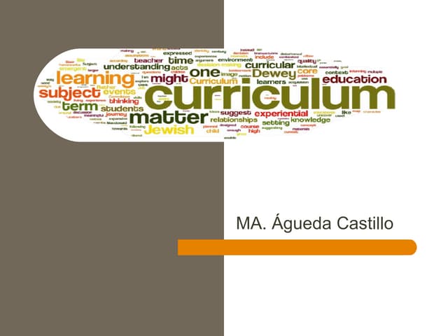 THEORIES OF CURRICULUM AND THEIR MAJOR STRUCTURE | PPTX | Education