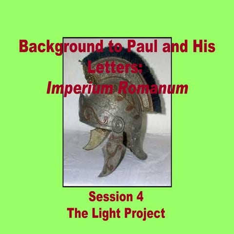 PP100: Sermon Presentation | PPT