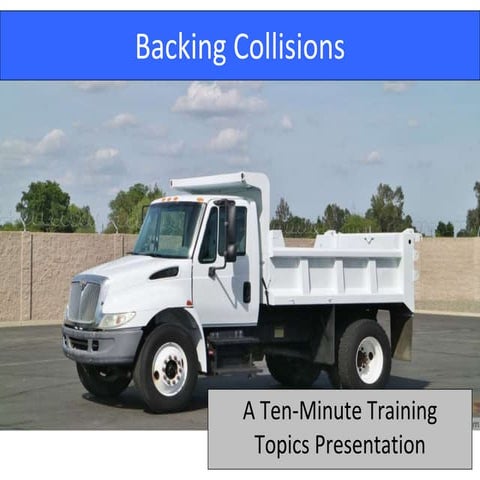Backing Collisions Presentation | PPTX