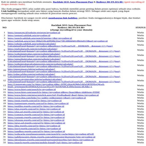 Backlink SEO Auto Placement Post dan Redirect 301 PA DA 80.pdf