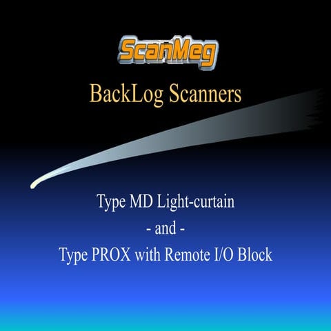 ScanMeg Backlogscanners | PPT