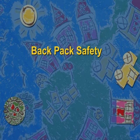 Back Pack Safety | PPT