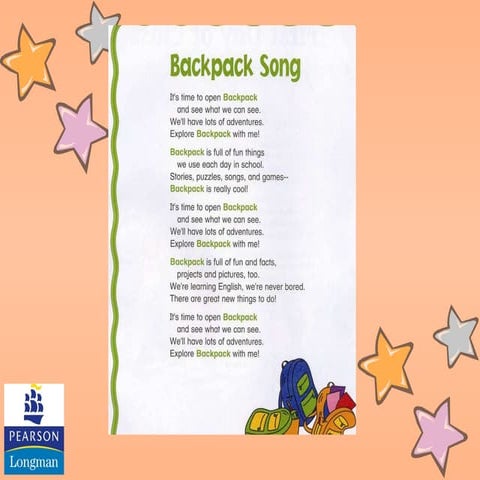 Backpack walkthrough | PPT | Education