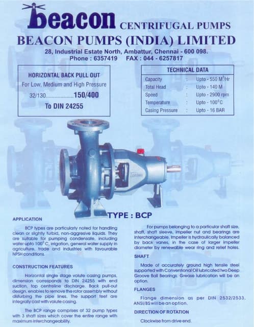 Transformer oil pumps | PDF