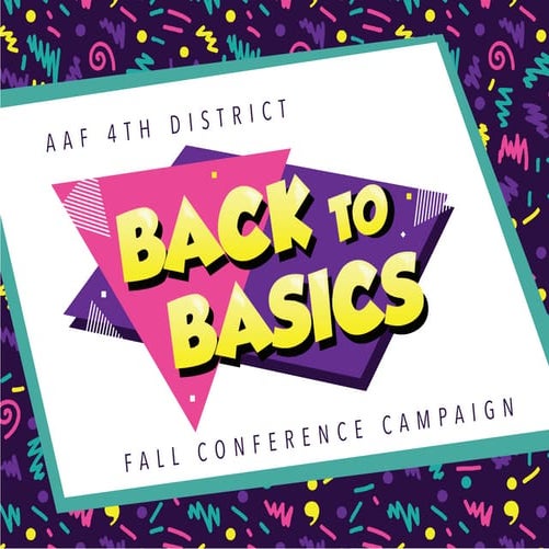 AAF 4th District "Back to Basics" Fall Conference Campaign Plans Book | PDF