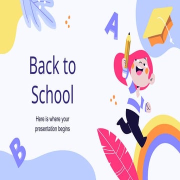 Back to School powerpoint presentation ppt | PPTX