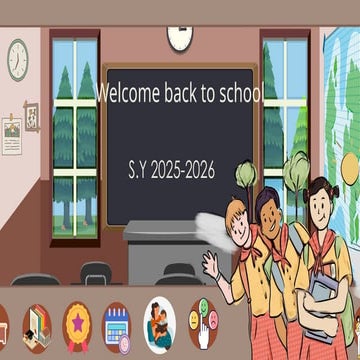 Back to School First Day Classroom Orientation Presentation trend ...