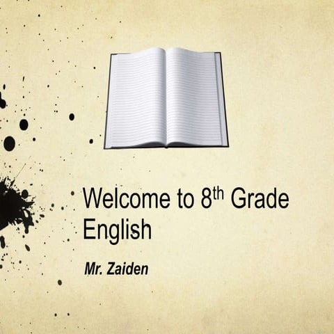 Back to School Presentation | PPTX