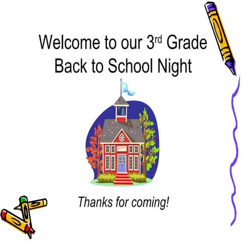 Back to school presentation 3rd | PPT