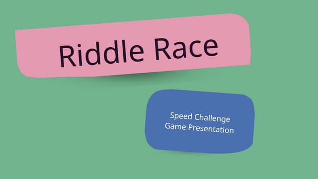 Riddles with answers for kids | PDF