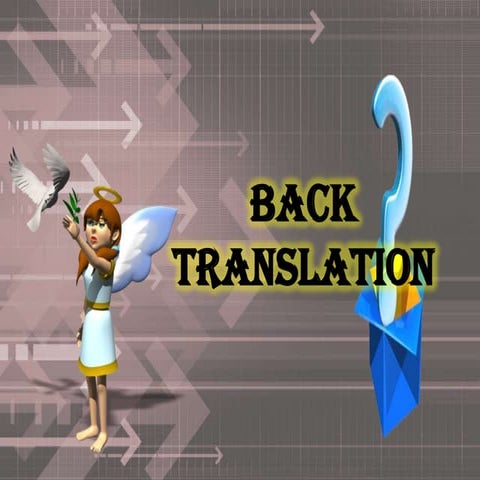 Back translation ( Mai) | PPT