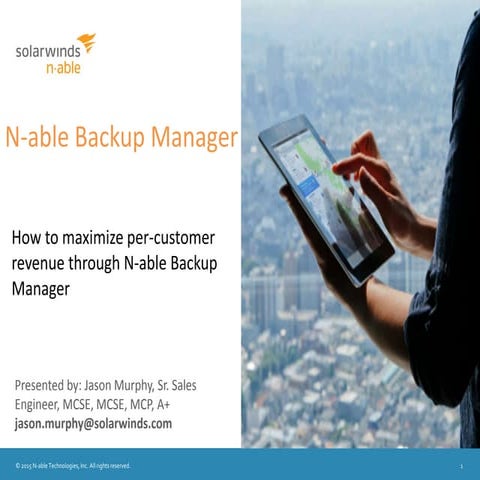 Backup manager | PDF