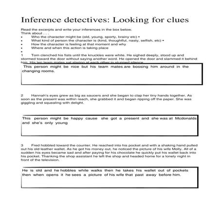 Making inferences and drawing conclusions | PPT