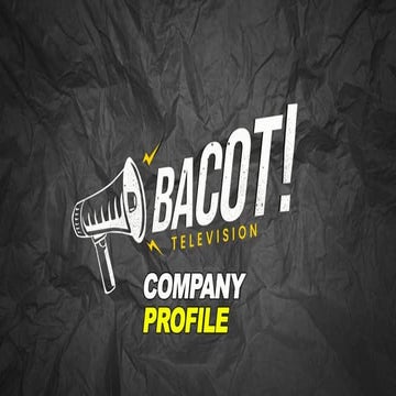Bacot television company profile | PDF