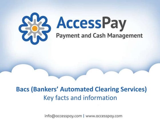 Bacs, CHAPS & Faster Payments: What’s the difference? | PPTX | Credit ...