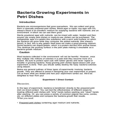 Bacteria Growing Experiments in Petri Dishes.docx
