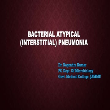 Differences Between Atypical Bacteria And Typical Bacteria Bacterial