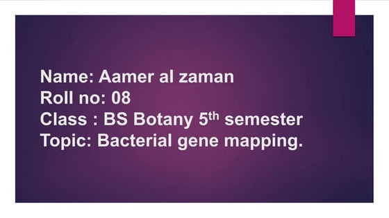Complementation test | PPTX | Genetics | Science