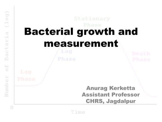 Bacterial growth curves | PPT