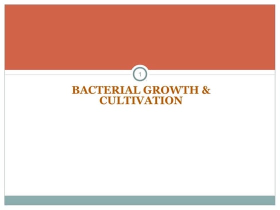 Bacterial count, method to count bacteria | PPT