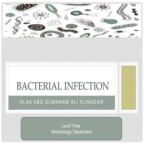 Bacterial infection | PPTX