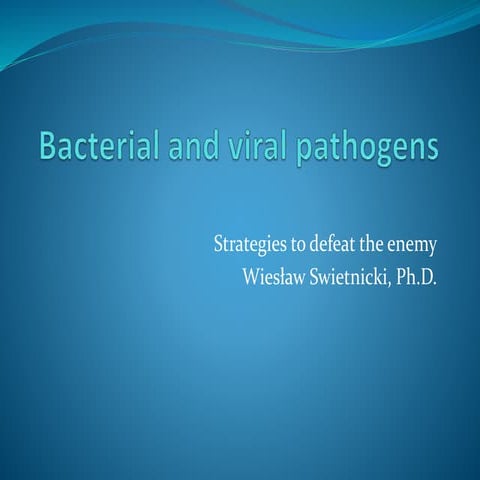 Bacterial pathogens strategies to defeat | PPT