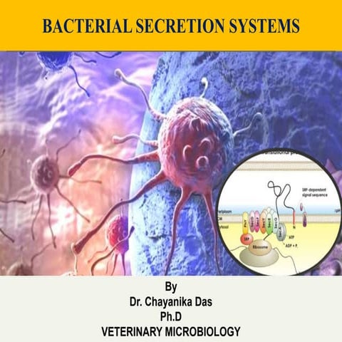 BACTERIAL SECRETION SYSTEM by Dr. Chayanika Das | PPTX