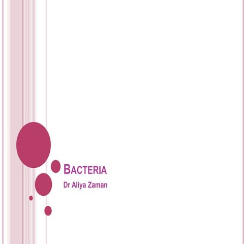 Bacterial structure | PPT
