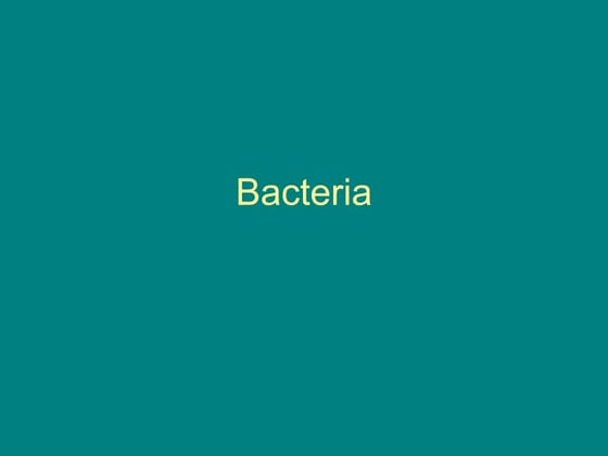 Bergey’s manual of bacterial classification | PPTX