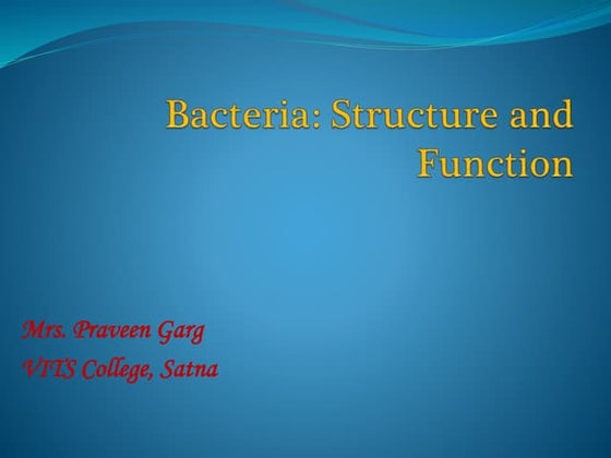 Classification of bacteria | PPT
