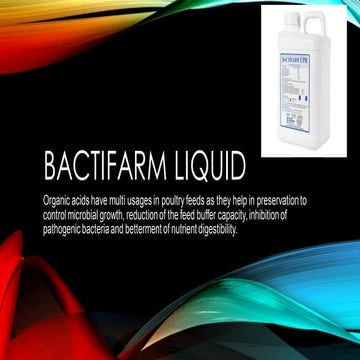 Bactifarm liquid | PDF