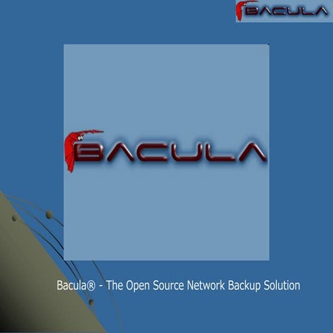 Bacula back up system | PDF | Operating Systems | Computer Software and Applications
