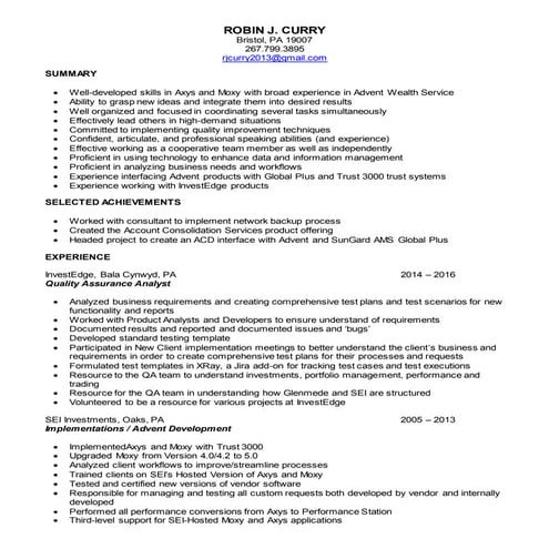 Curry,Robin Resume | DOCX