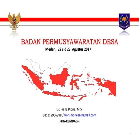 Badan permusyawaratan desa fd | PPTX