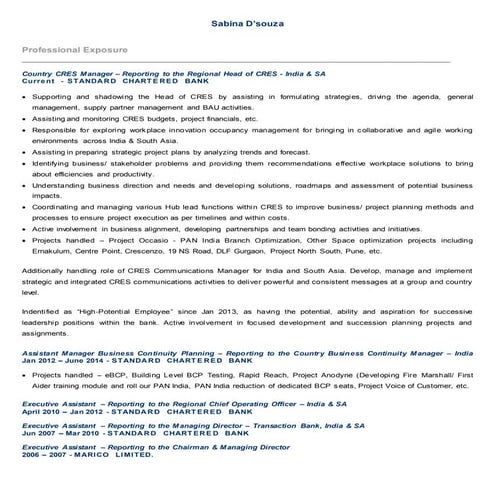 Sabina Resume_12 Oct | PDF