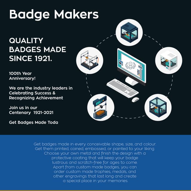 Badge maker (infograph) | PDF
