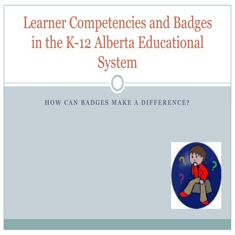 Badges as New Methods of Educational Assessment | PPTX