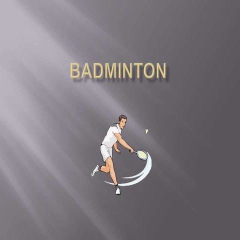 Badminton | PPTX