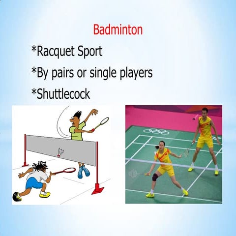 History of badminton | PPT