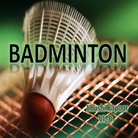Badminton | PPT